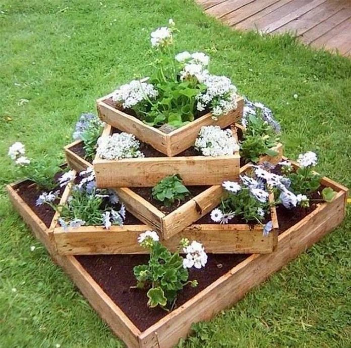 Fabriquer Une Jardiniere Avec Des Palettes