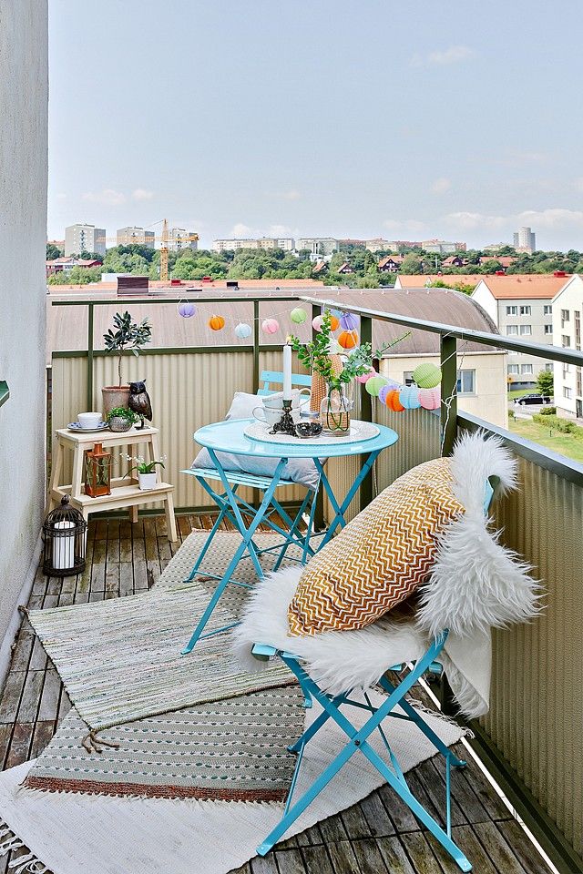 Aménagement d'un balcon (25 idées déco) : 9 manières d'aménager