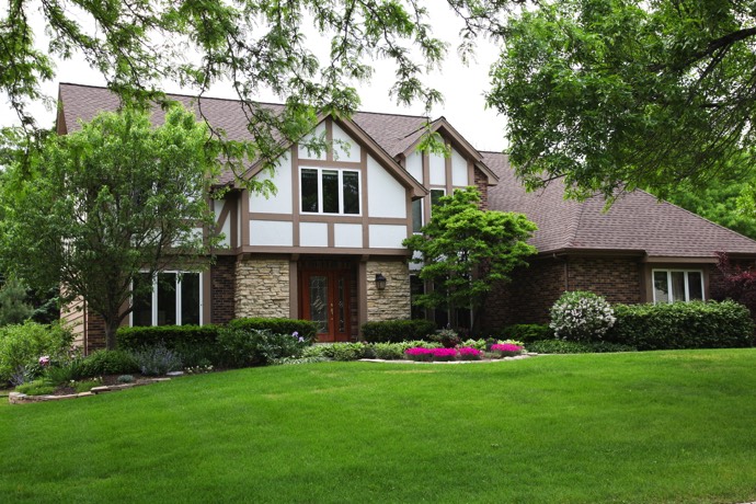 47 modèles de maison en brique du style colonial au moderne