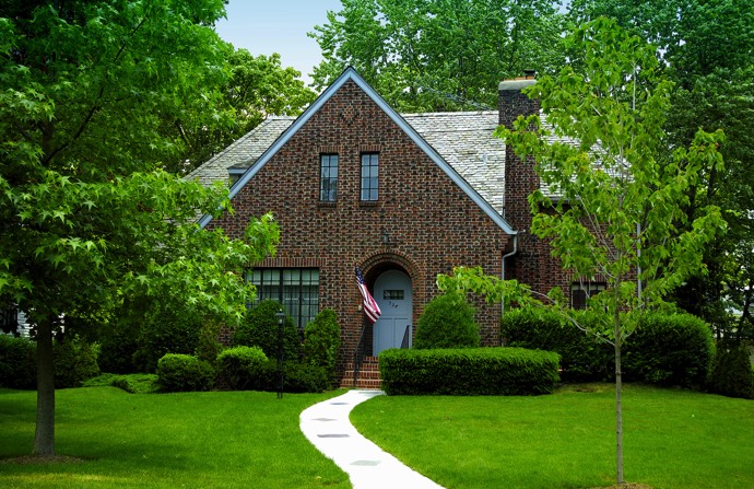 47 modèles de maison en brique du style colonial au moderne