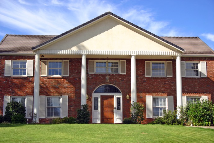 47 modèles de maison en brique du style colonial au moderne